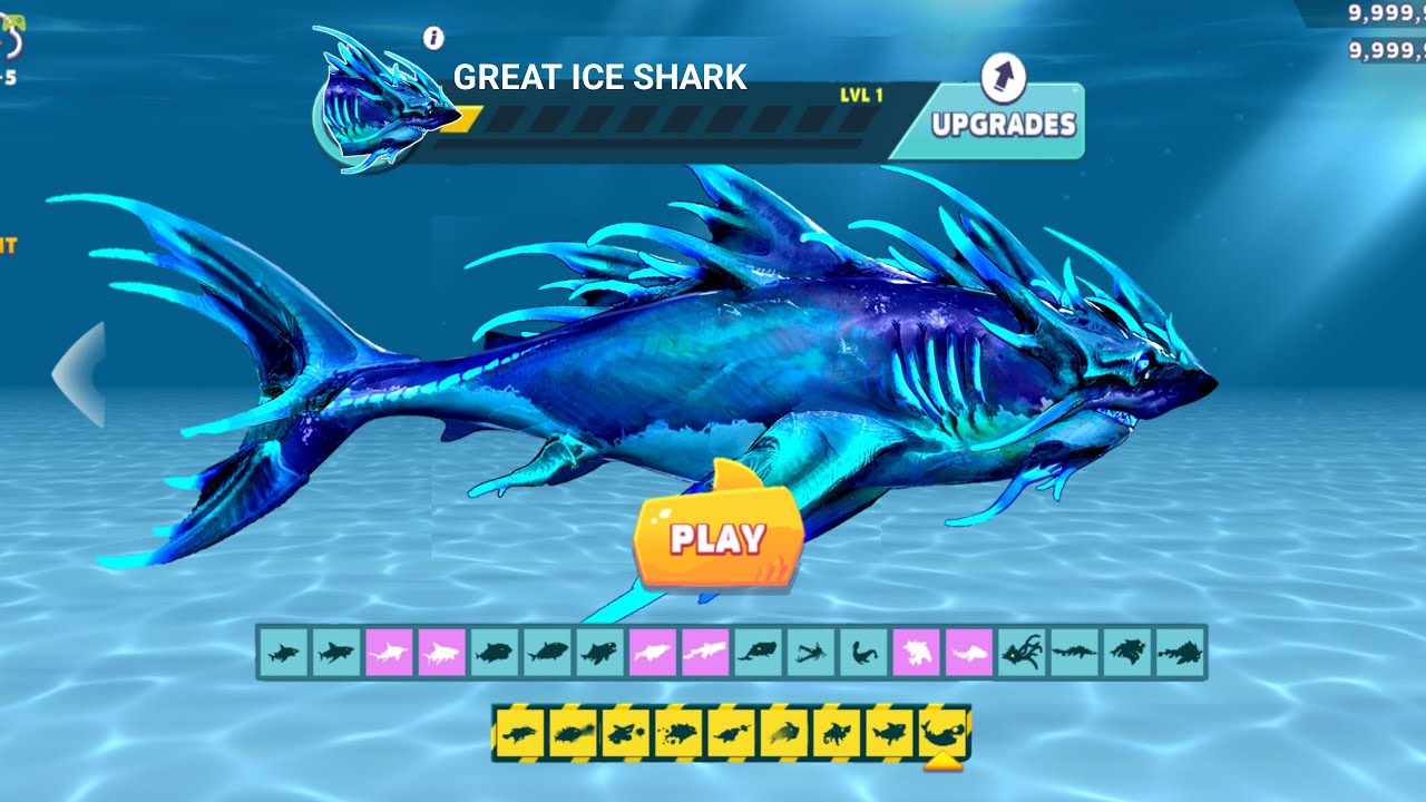 NEW SHARK COMING SOON BIGGER GREAT ICE SHARK BY FAN MADE - NEW MAP ...