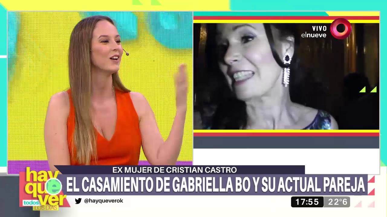 Así fue el casamiento de Gabriella Bo y su actual pareja - YouTube