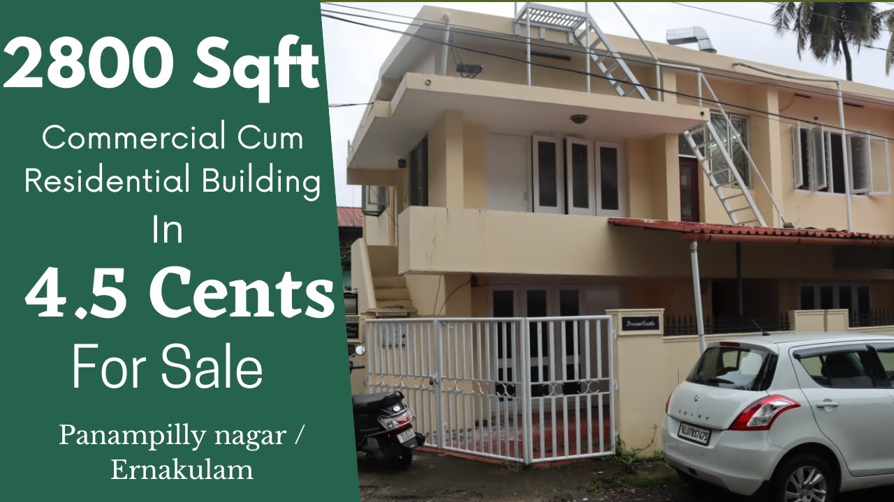 Commercial Cum Residential Building For Sale at Panampilly Nagar ...