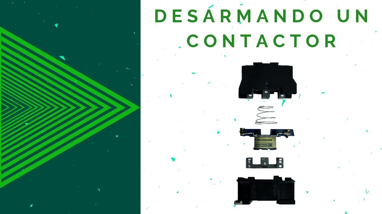 🥇Cómo desarmar un contactor eléctrico - YouTube