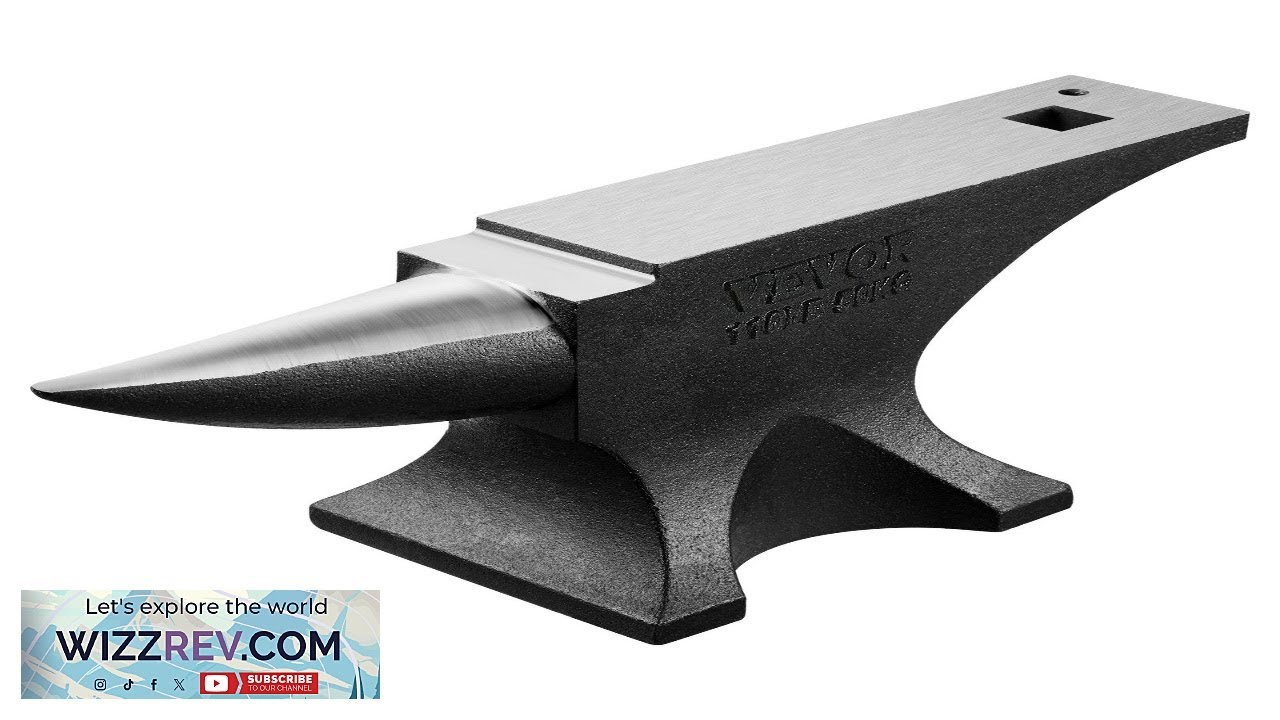 Single Horn Anvil 116lbs Cast Steel Anvil Round Horn Anvil for ...