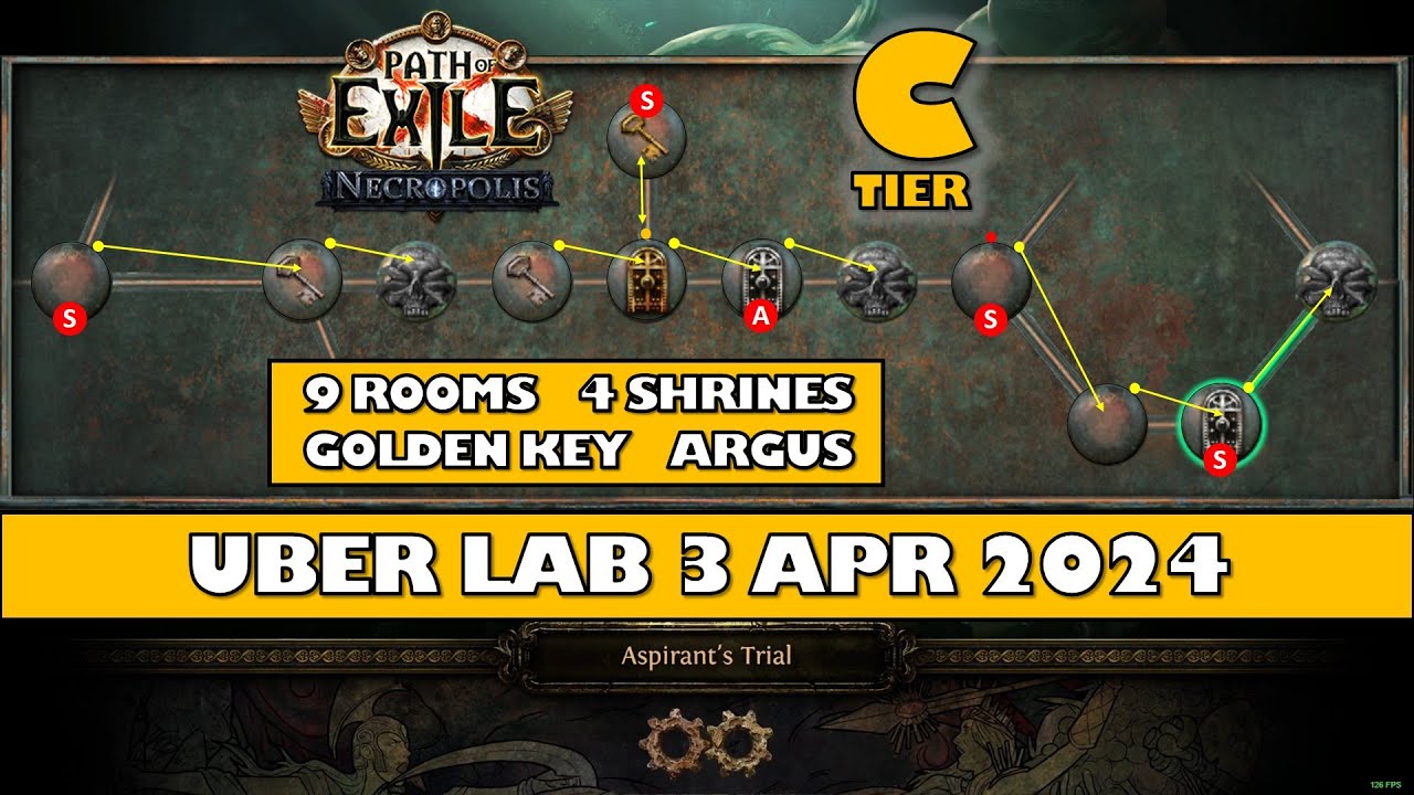 PoE 3.24 - Uber Lab Layout - 3 April 2024 - YouTube