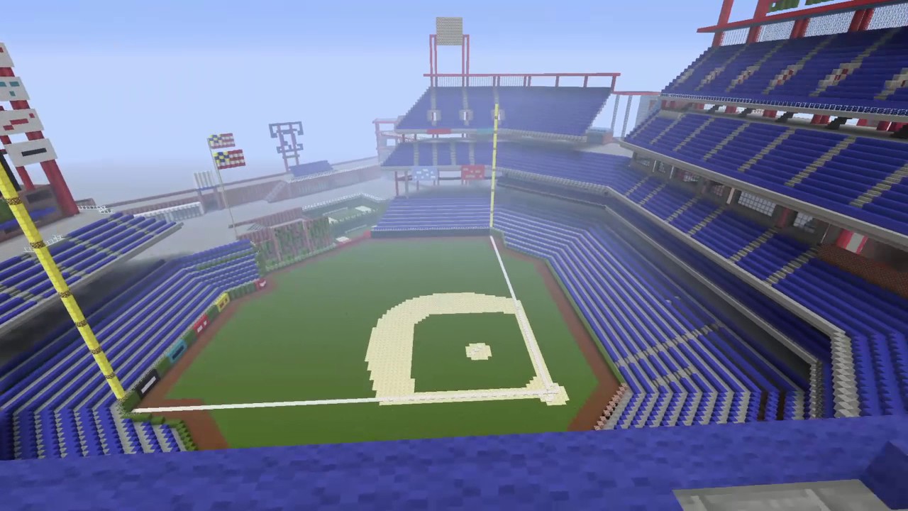 Citizens Bank Park Minecraft PS4 - YouTube