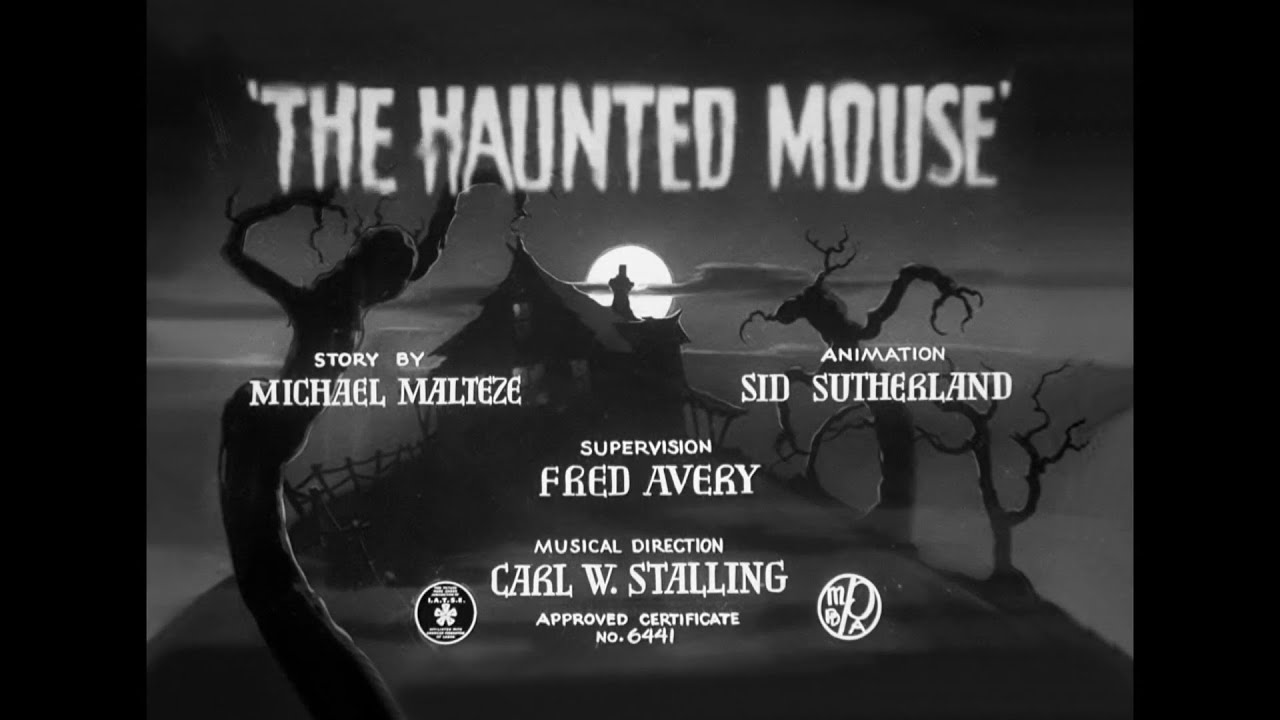 The Haunted Mouse (1941) - YouTube