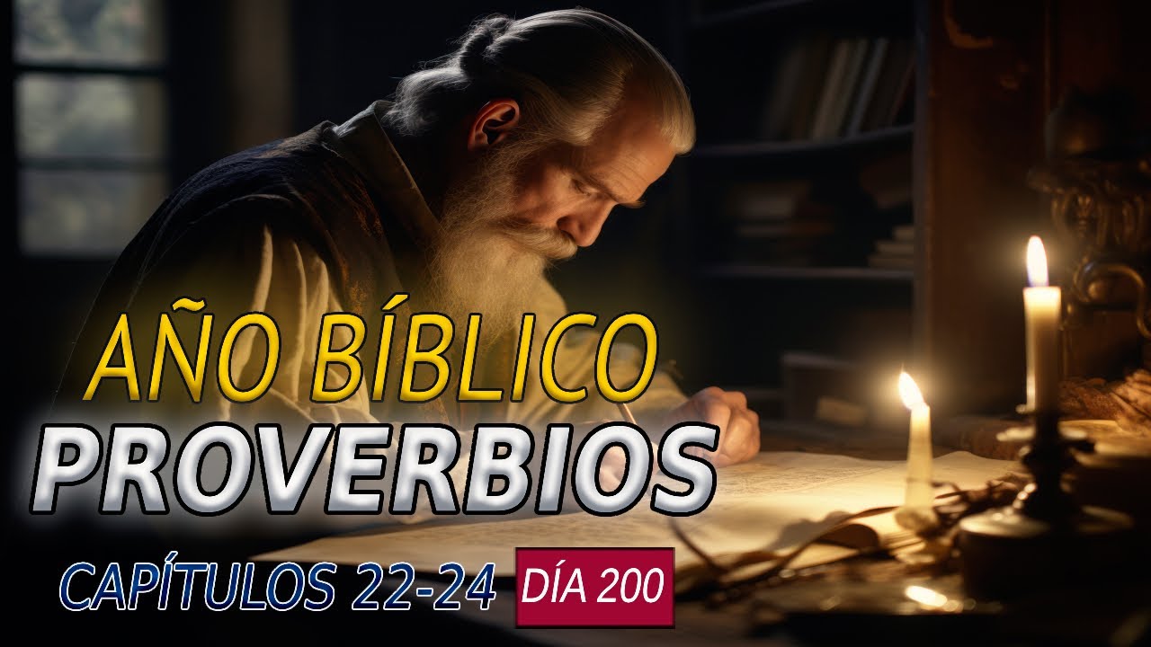 📖 Proverbios 22-24 - Año Bíblico (Julio 18) - Reina Valera 1995 - YouTube