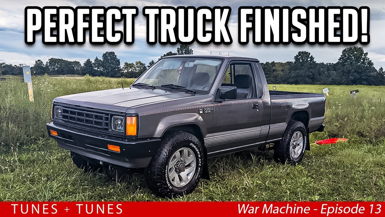 The PERFECT Truck Is Finished! Dodge D50 4X4 4G63 Turbo Swap - YouTube