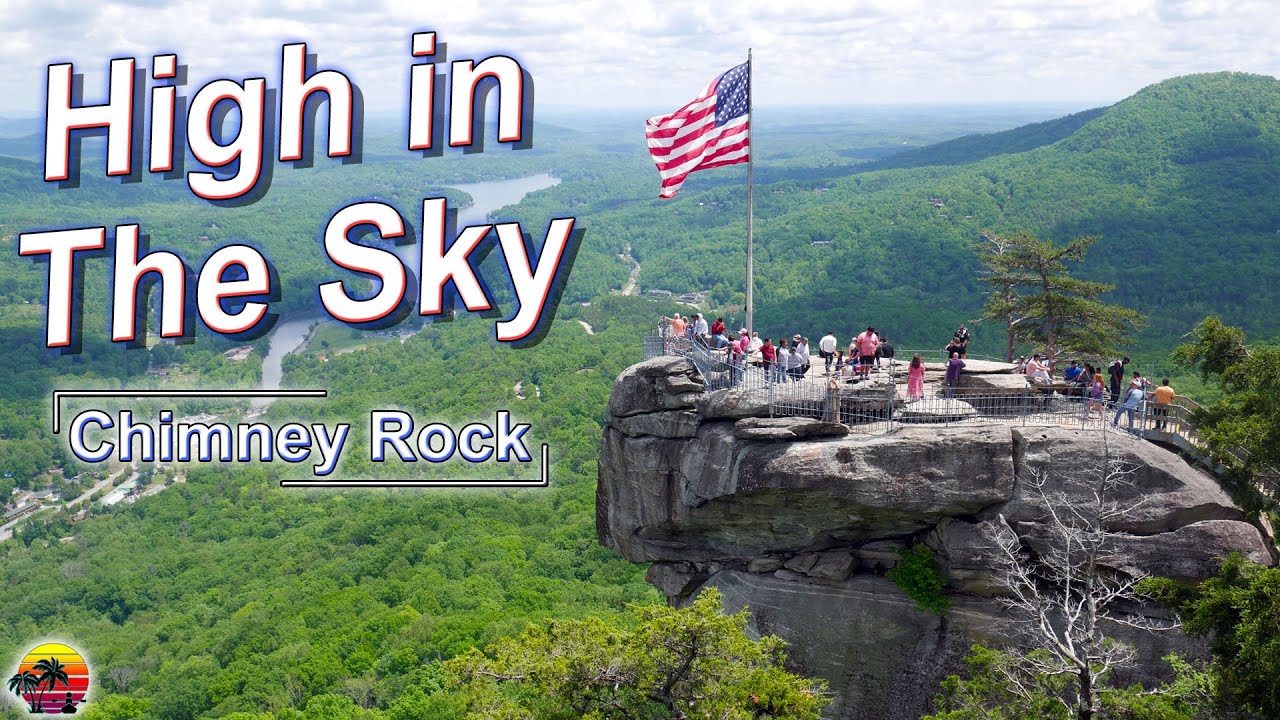 Hiking to North Carolina's Chimney Rock & Hickory Nut Falls - YouTube