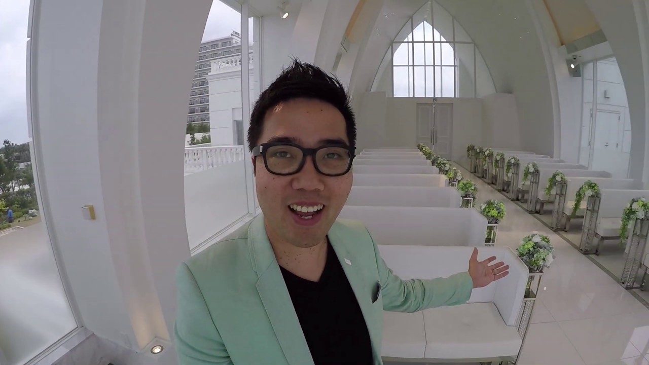 婚禮達人Tim Lau直擊海外婚禮場地－沖繩Monterey Church - YouTube