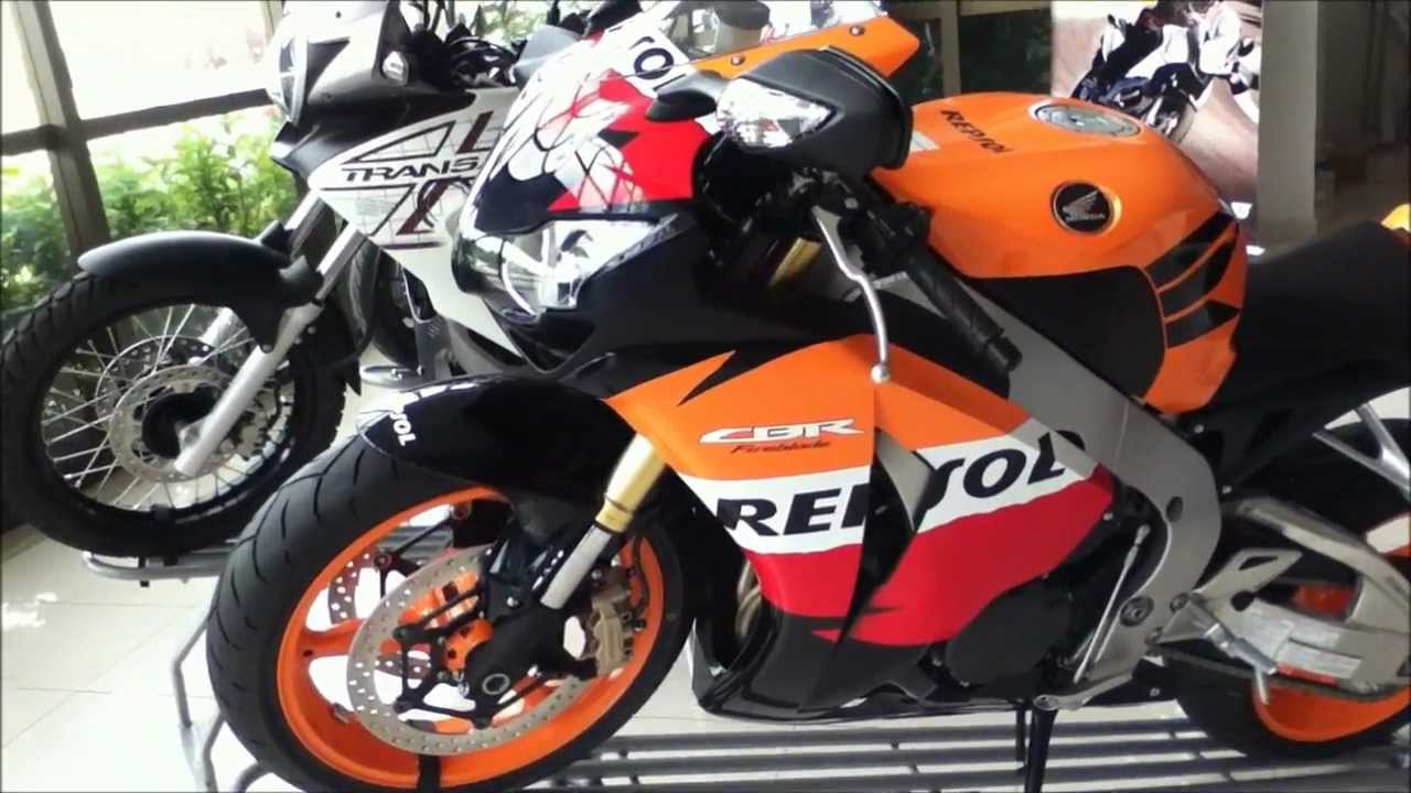 Honda CBR 1000RR Fireblade Repsol em HD - YouTube