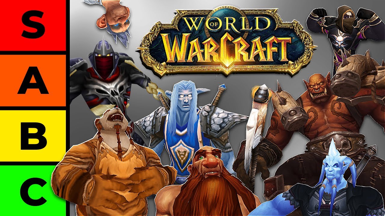 Ranking World of Warcraft Races from WORST to BEST - YouTube