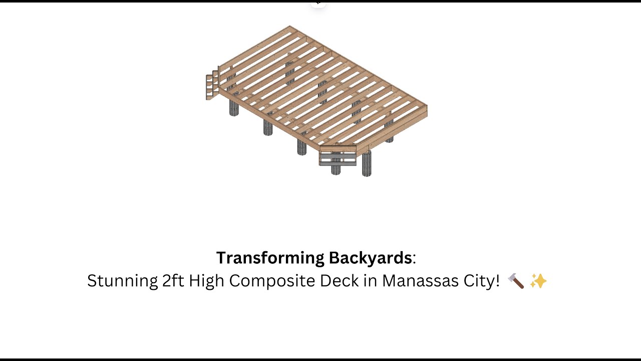 Transforming Backyards: Stunning 2ft High Composite Deck in Manassas ...