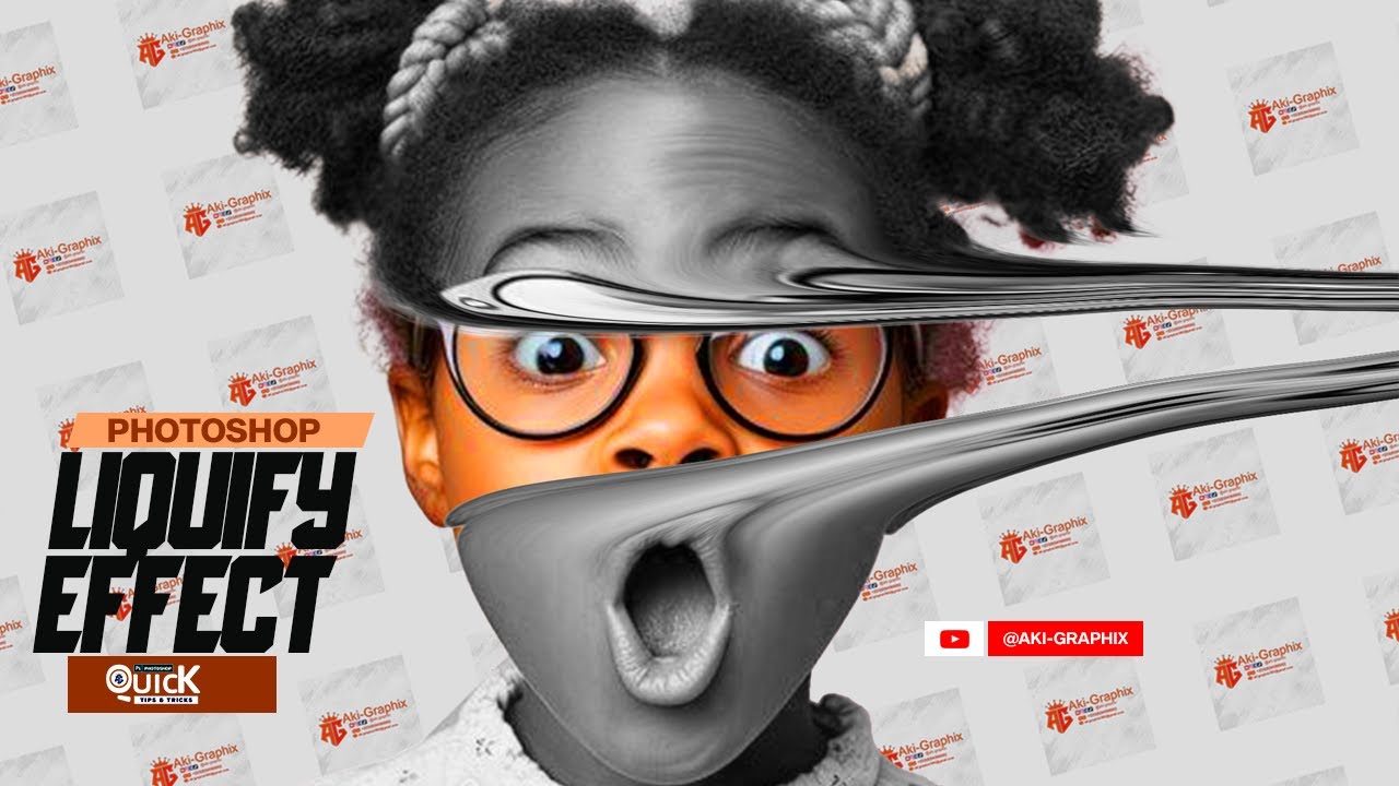 How To Create Liquify Effect In Photoshop #shortvideo #youtubeshort # ...
