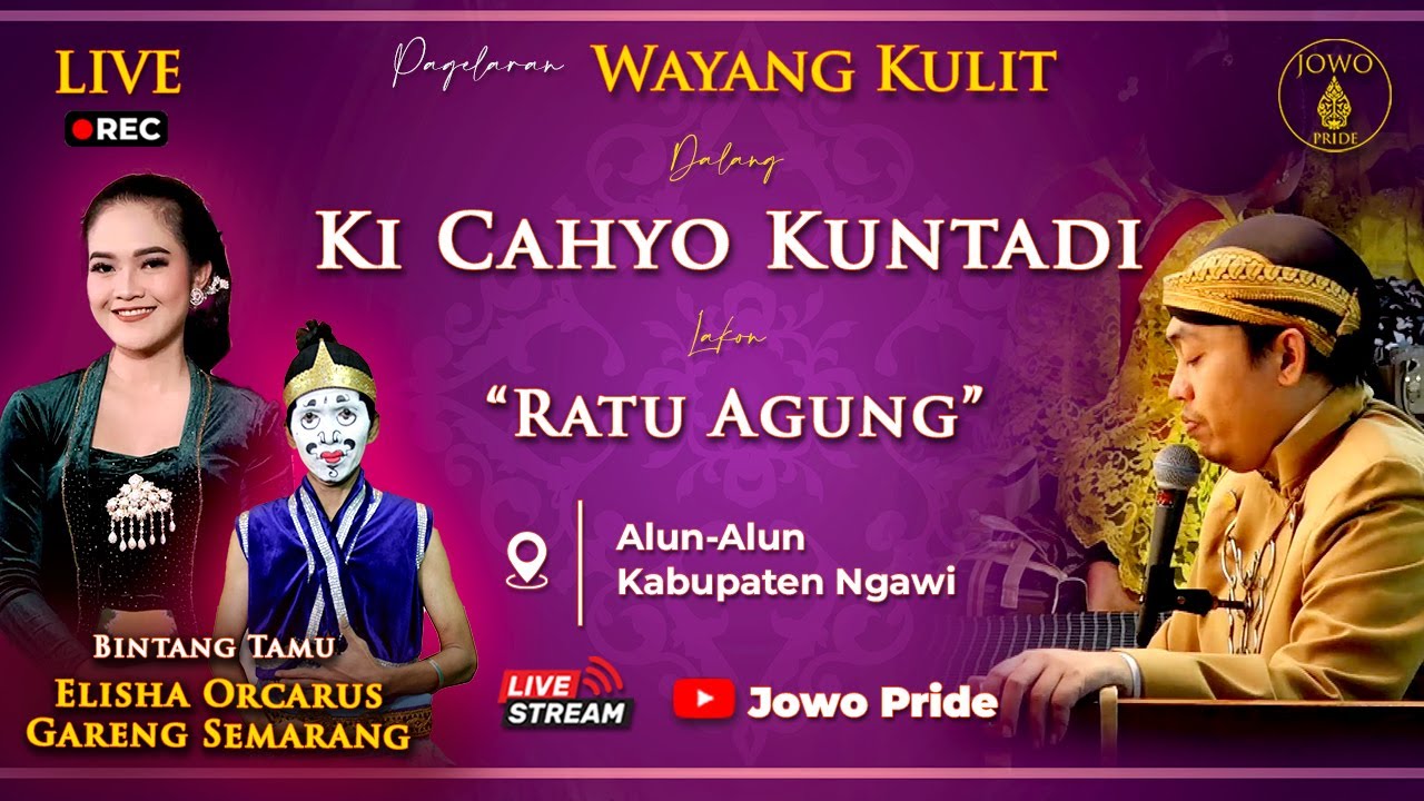 🔴Ratu Agung | Wayang Kulit Ki Cahyo Kuntadi BT Elisha Orcarus & Gareng ...