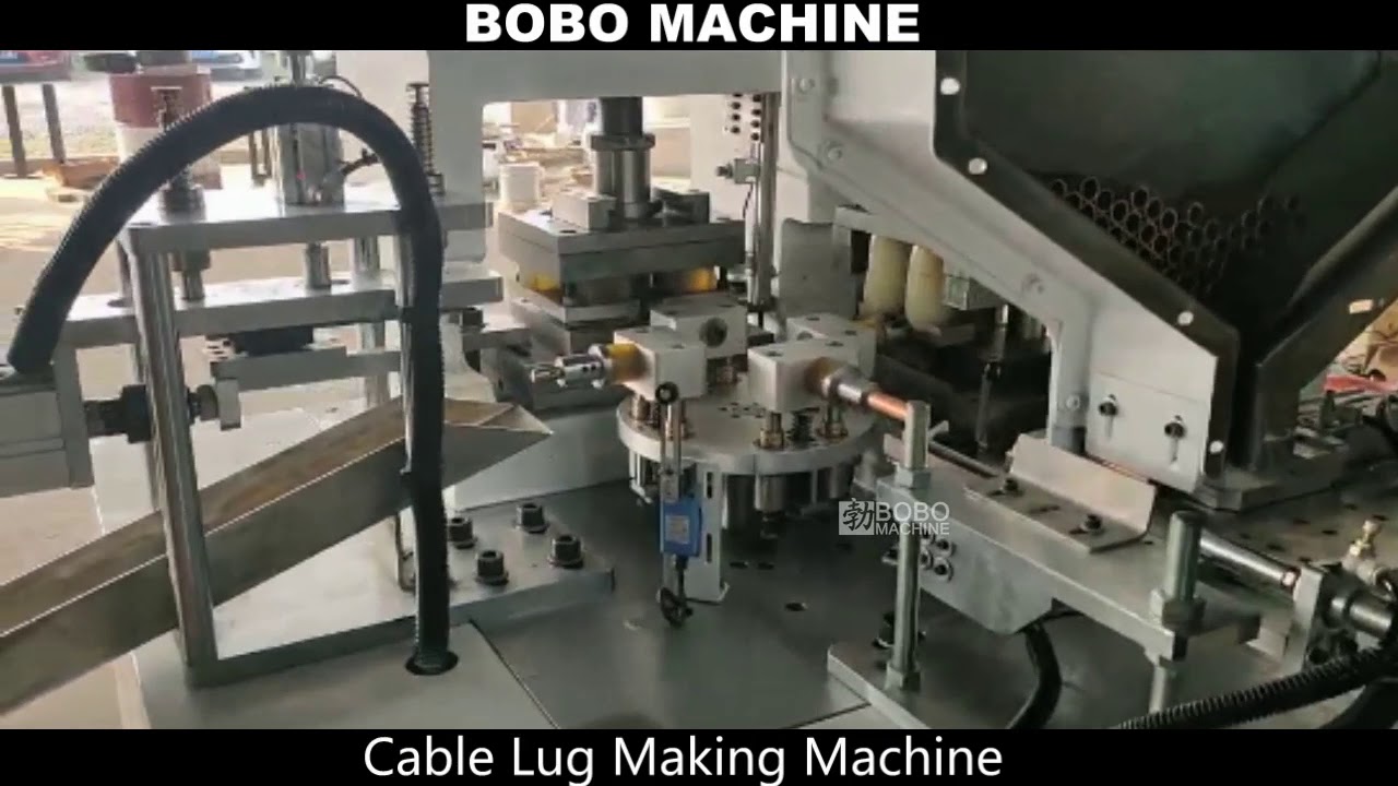 Full Automatic Cable Lug Making Machine - YouTube