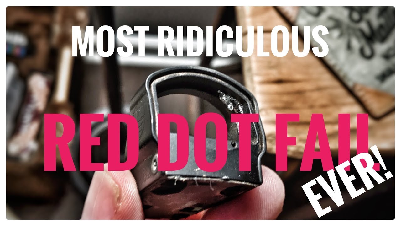 World's most INSANE Red dot fail! - YouTube