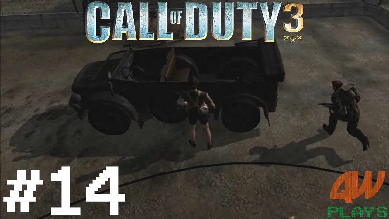 Call of Duty 3 | Let's Play - Part 14: Getaway Truck - YouTube