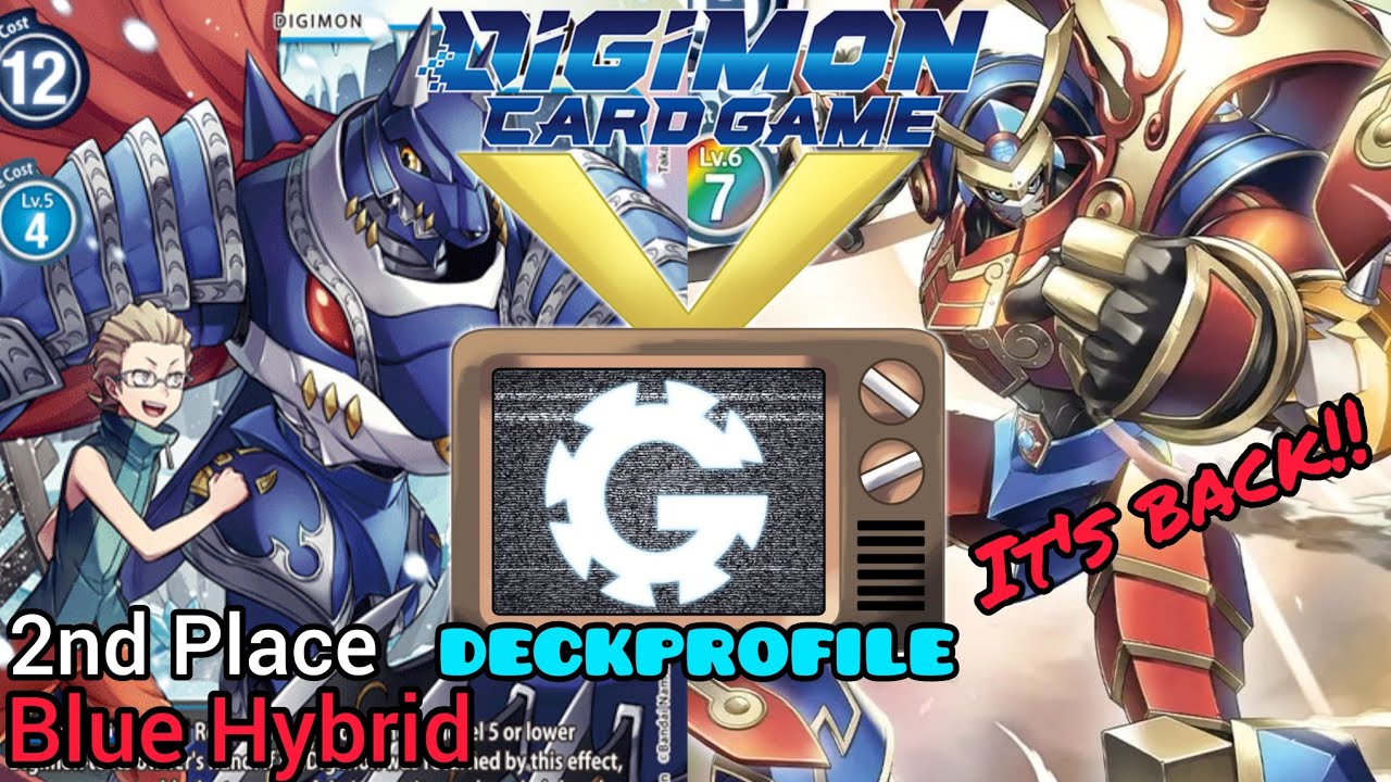 It's Back!! / Digimon TCG Meta 2nd Place Blue Hybrid Deck Profile ...