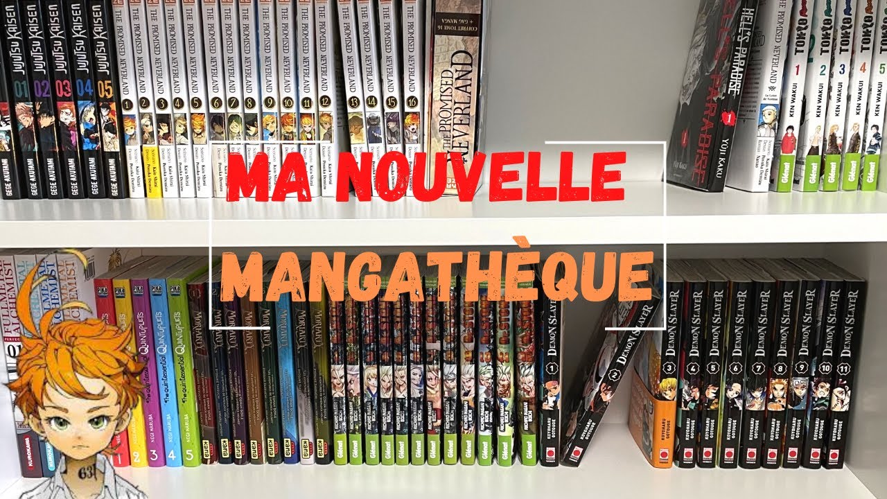 Ma Nouvelle Mangathèque & Décor - YouTube
