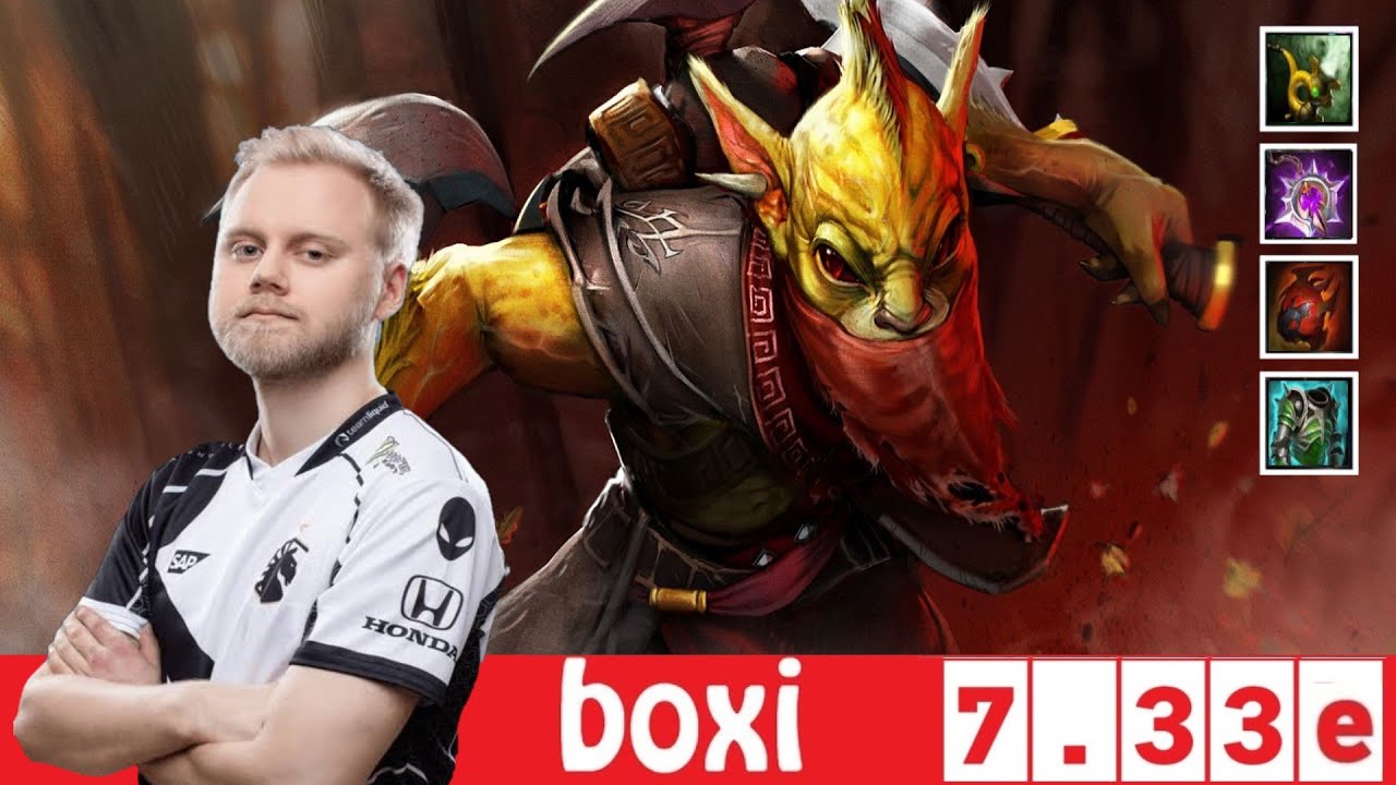 [DOTA 2] Liquid.boxi the BOUNTY HUNTER [OFFLANE] [7.33e] - YouTube