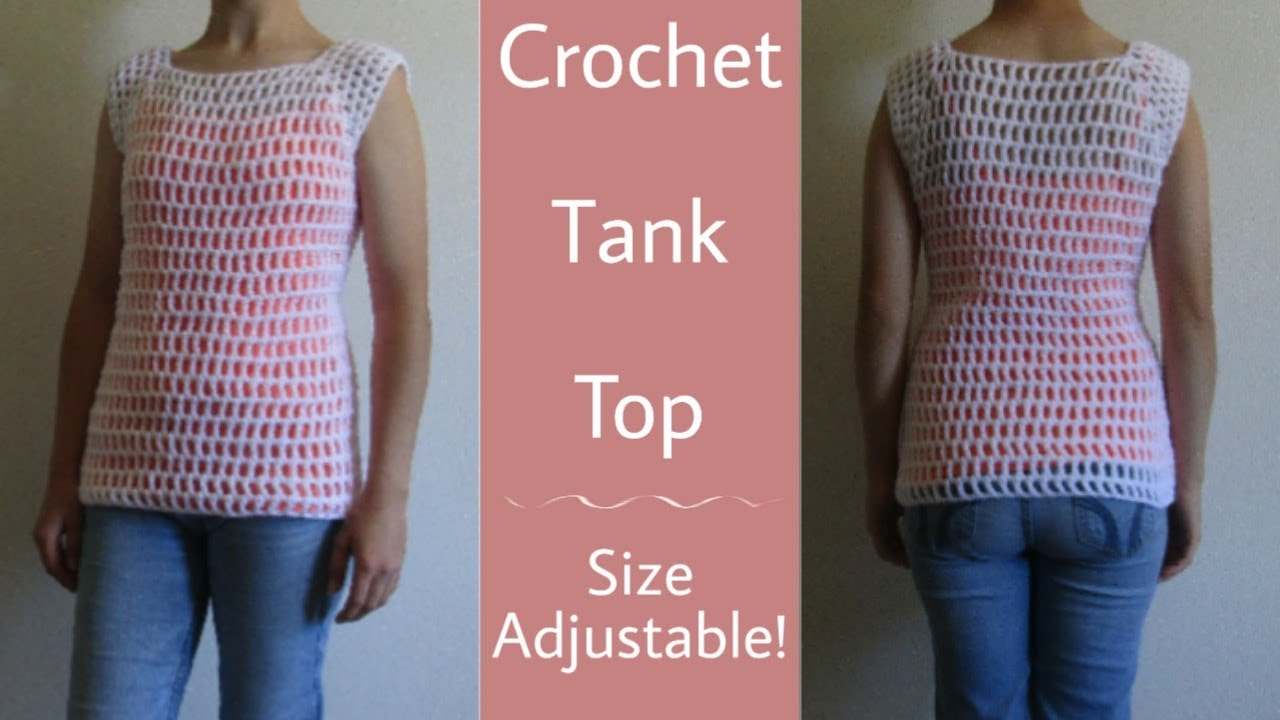 Crochet Summer Tank Top Tutorial | Crochet Top Tutorial - YouTube