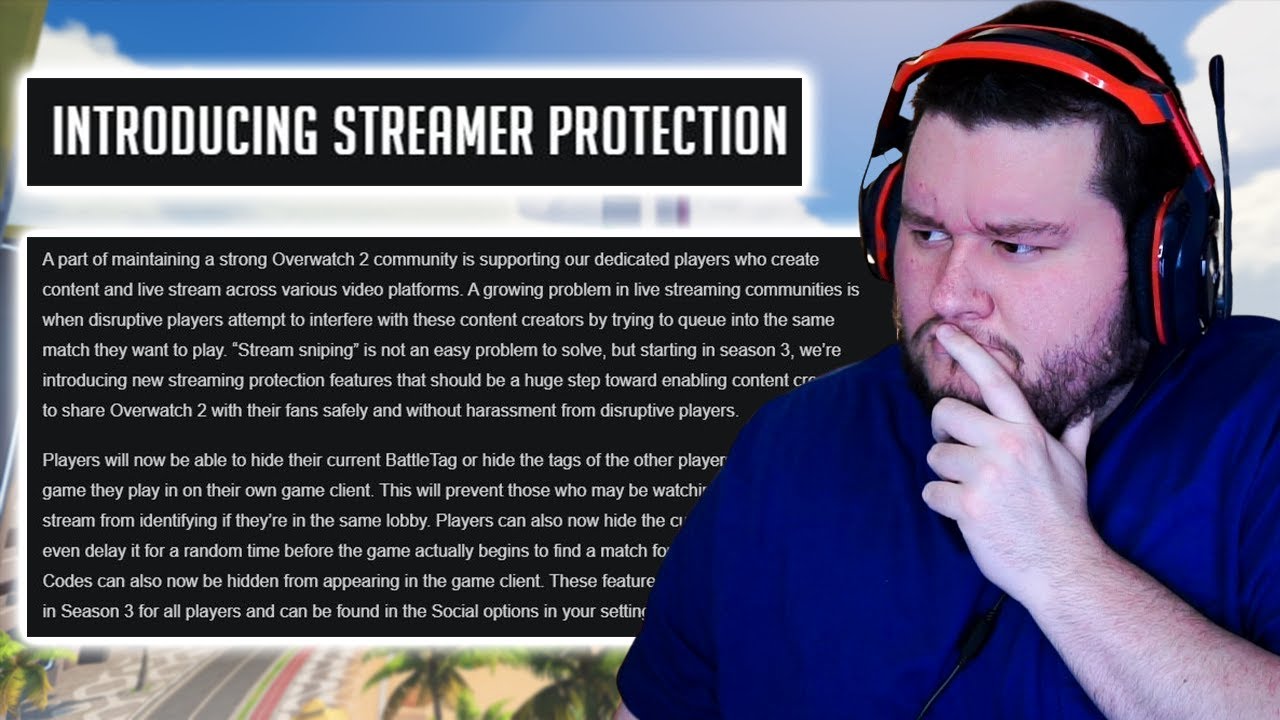 Overwatch 2 is FINALLY getting Streamer Mode.....Kinda - YouTube