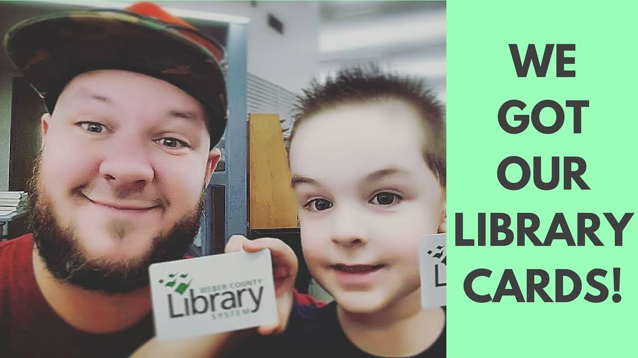 Cute kid gets library card. - YouTube