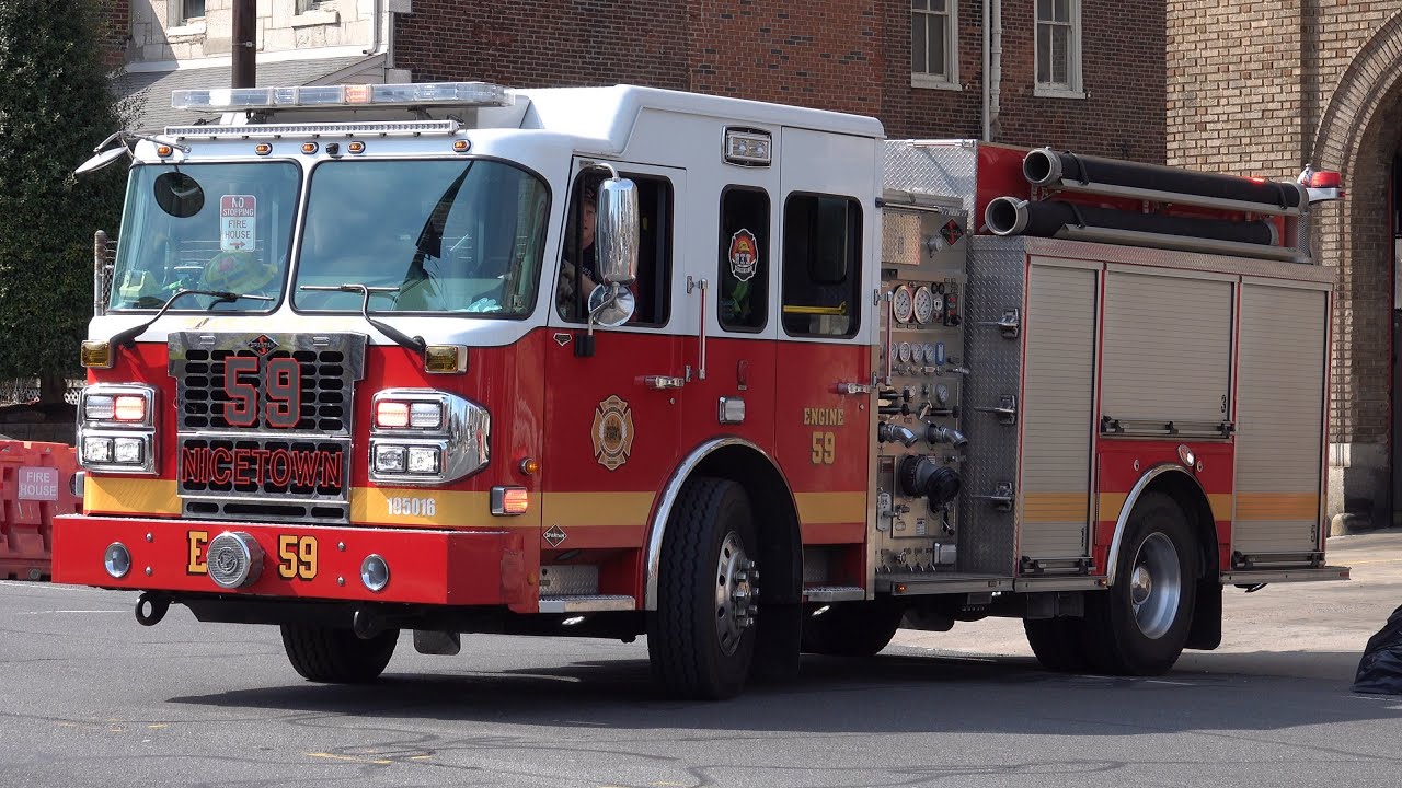 Philadelphia Fire Department Engine 59 Responding - YouTube