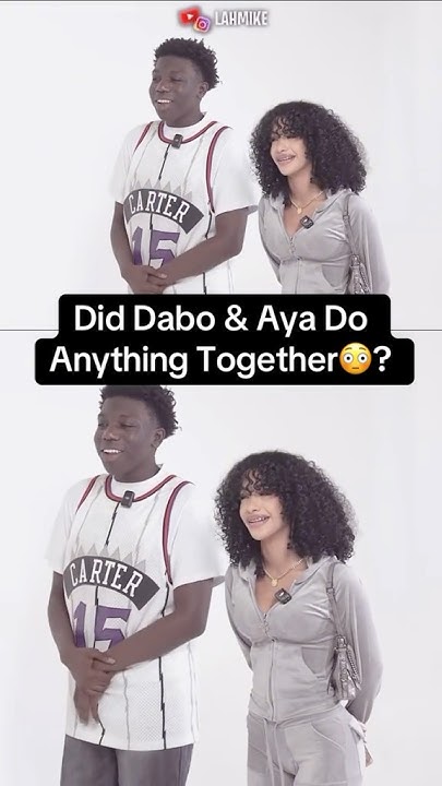 Did Dabo & Aya Smash??😳 #shorts - YouTube