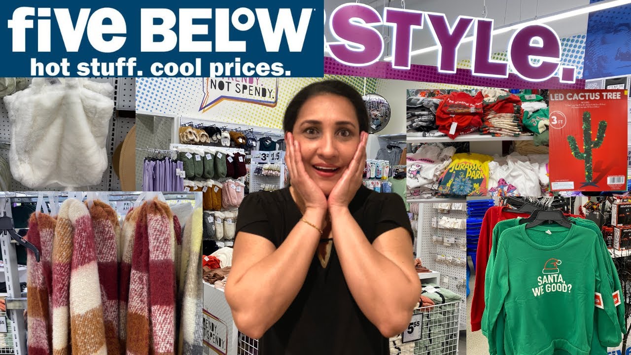 FIVE BELOW SHOP WITH ME | Clearance, Sale, Halloween, Christmas Home ...