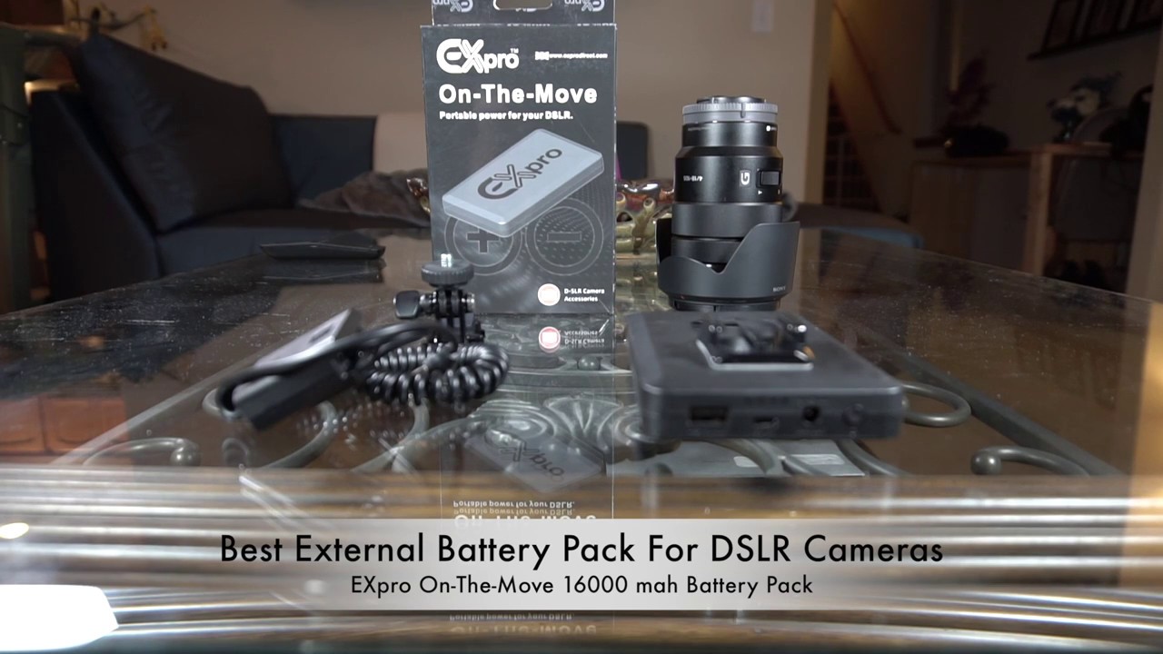 Best external Camera Battery Pack for DSLRs!! - YouTube