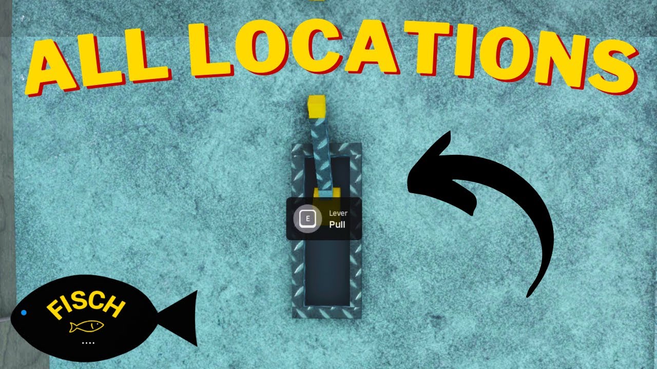 How To Find All 5 Lever Locations in Forsaken Shores in Fisch | Roblox ...