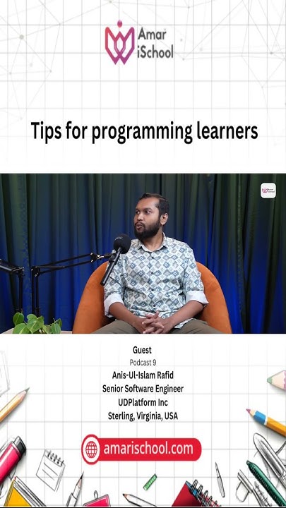 Tips for programming learners | podcast 9 | amarischool | #shorts - YouTube