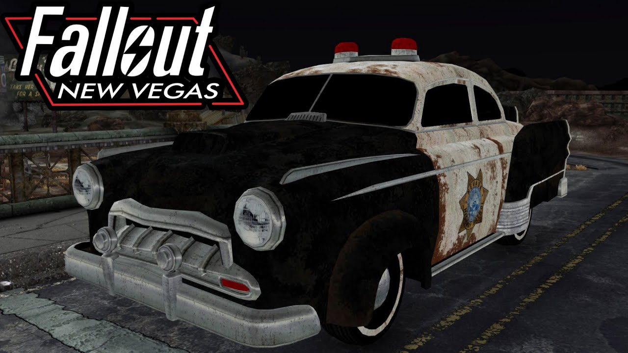 You Can Drive Police Cars in Fallout New Vegas - YouTube