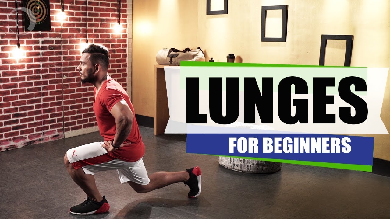 How To Do Lunges | Lunges For Beginners - YouTube