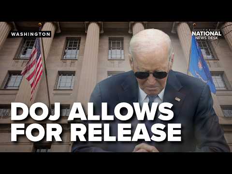What was meant to be private for Biden... RELEASED by DOJ