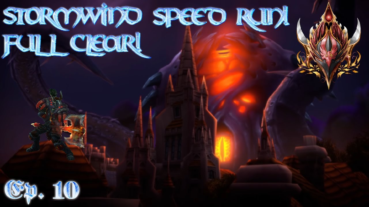 Retribution Paladin: 5 Mask Stormwind Speed Run!! - YouTube