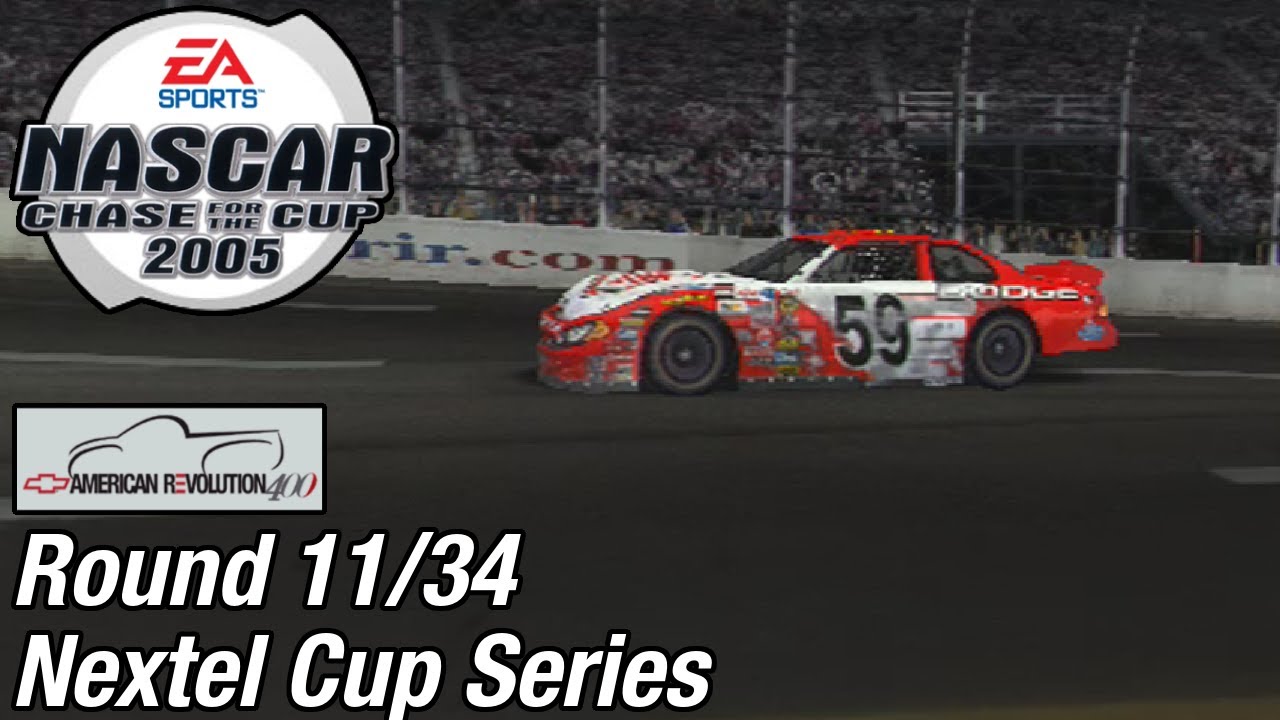 NASCAR 2005 (Xbox) - Chevy 400 [Cup Rd 11/34] - YouTube