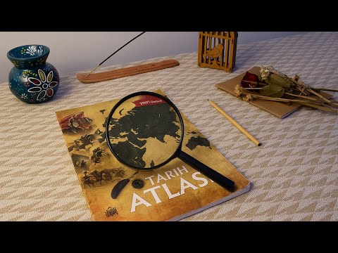 Türkçe ASMR | Tarihin Tozlu Sayfalarını Açıyoruz 🏛️ Fısıltılarla Tarih Yolculuğu 📜