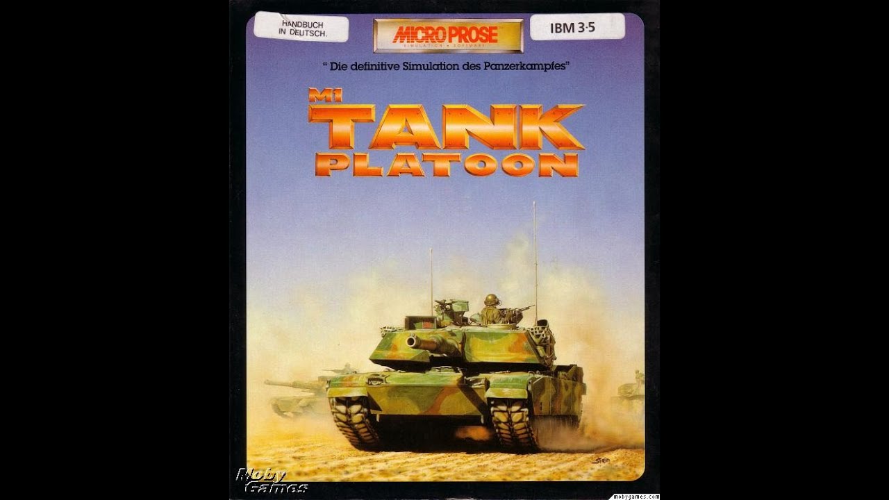 M1 Tank Platoon (DOS PC) / 1989 / Microprose - YouTube