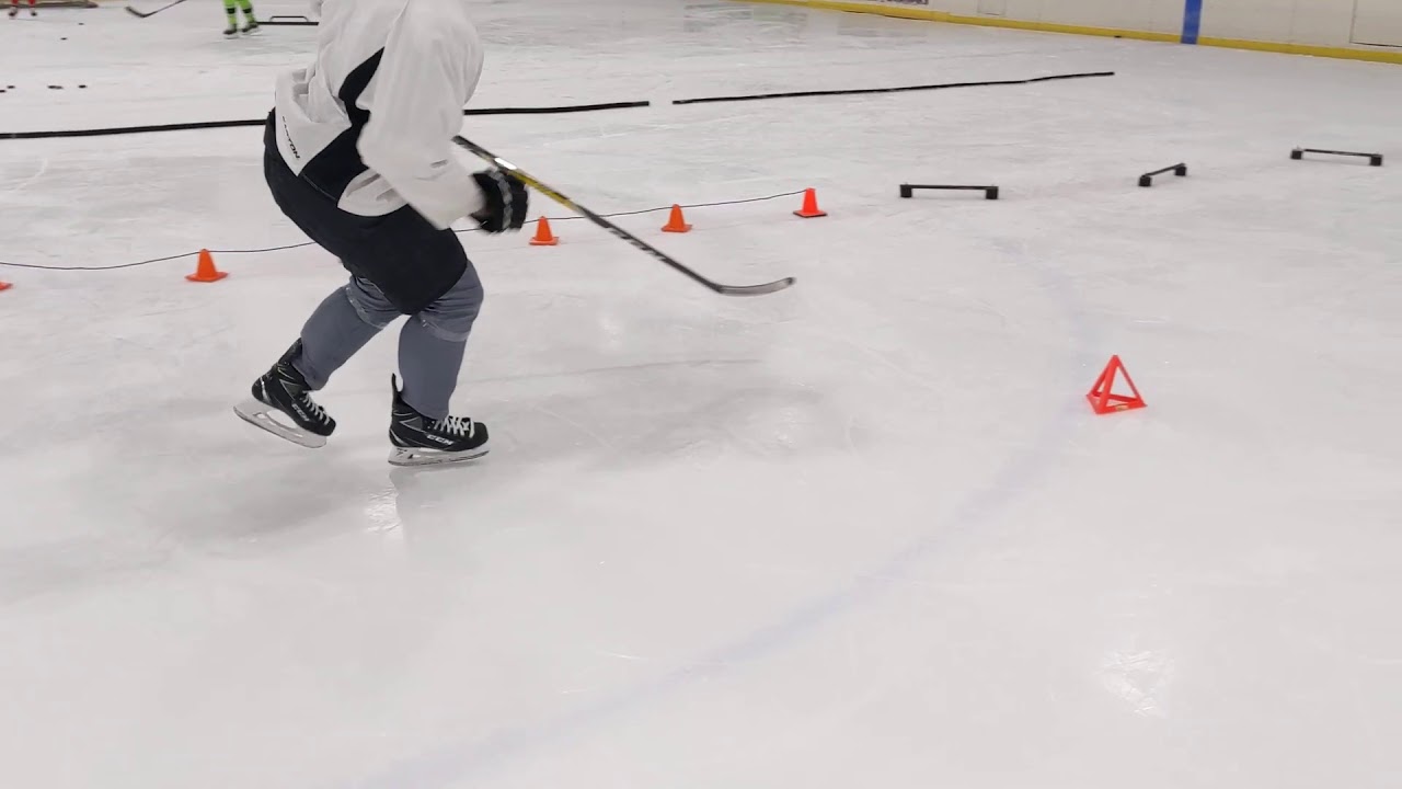 Power Skating: Inside edge - YouTube