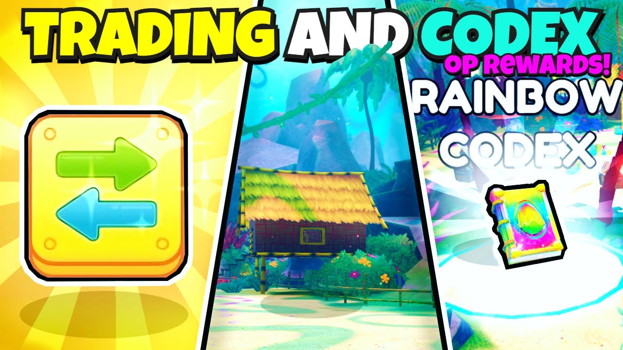 TRADING, RAINBOW CODEX, AND BOSS FIGHT! | Roblox SpongeBob Simulator - YouTube