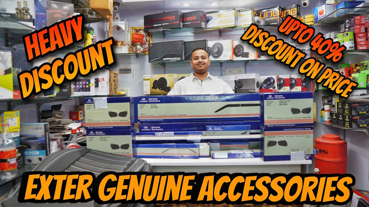 Hyundai Exter Genuine Accessories with Heavy discount at Aman Car ...