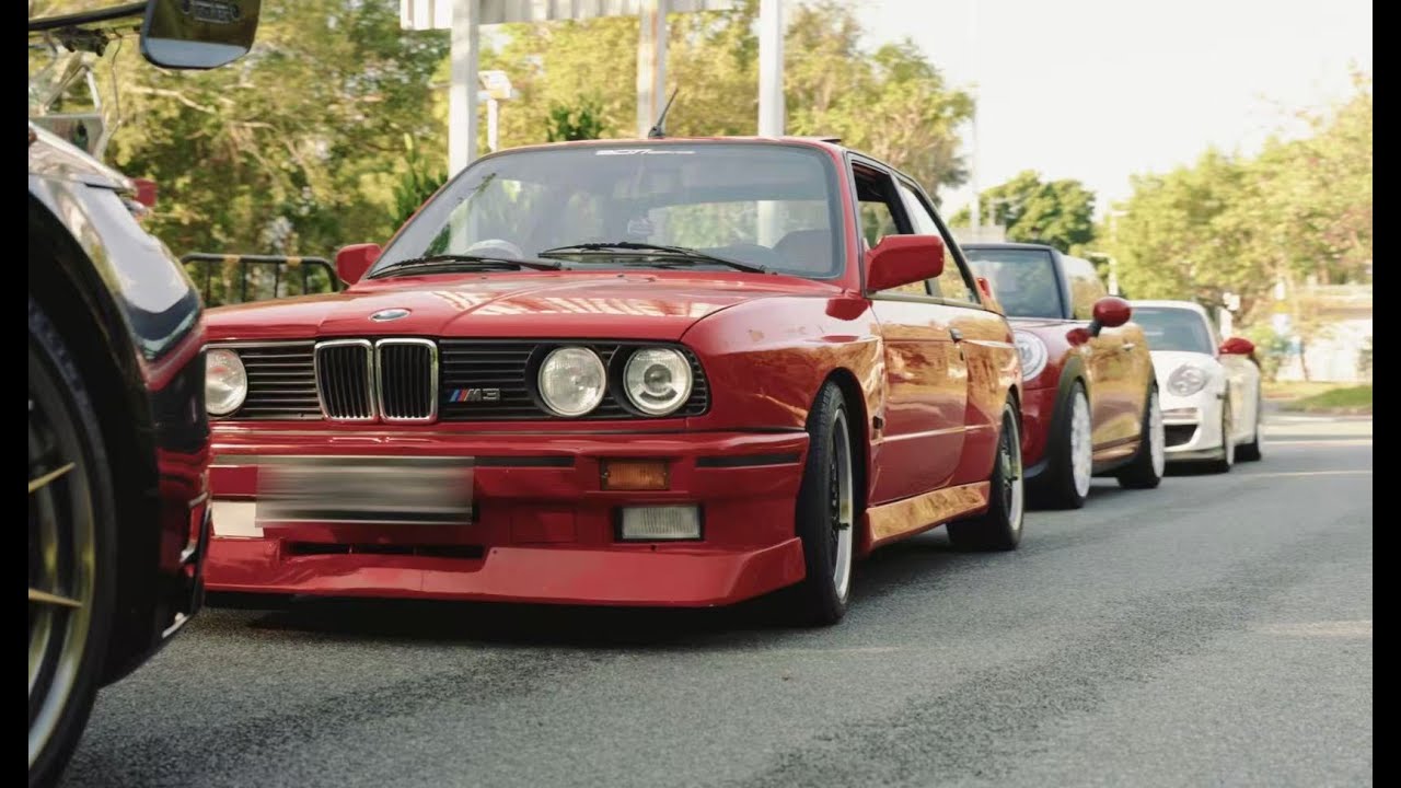 「4k｜Sunday Morning Drive 」深圳盐田晨跑车聚 - YouTube