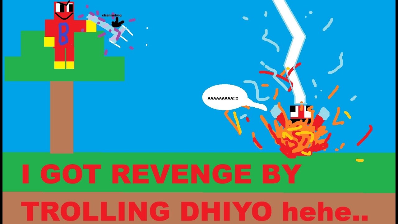 I GOT REVENGE BY TROLLING DHIYO IN MINECRAFT - YouTube