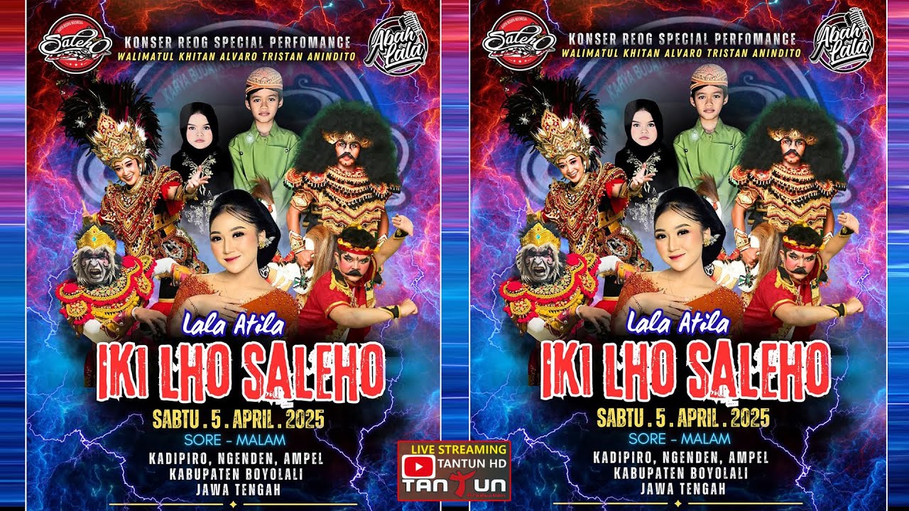 SENI REOG SALEHO # ABAH LALA / LALA ATILA # TASYAKURAN KHITAN ALVARO ...