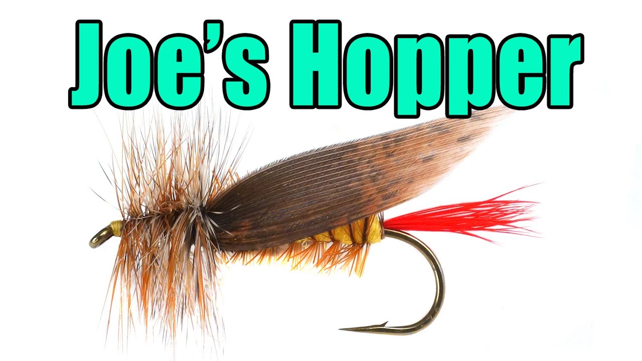 Joe's Hopper Fly Tying - Joe Brook Fly Pattern - YouTube