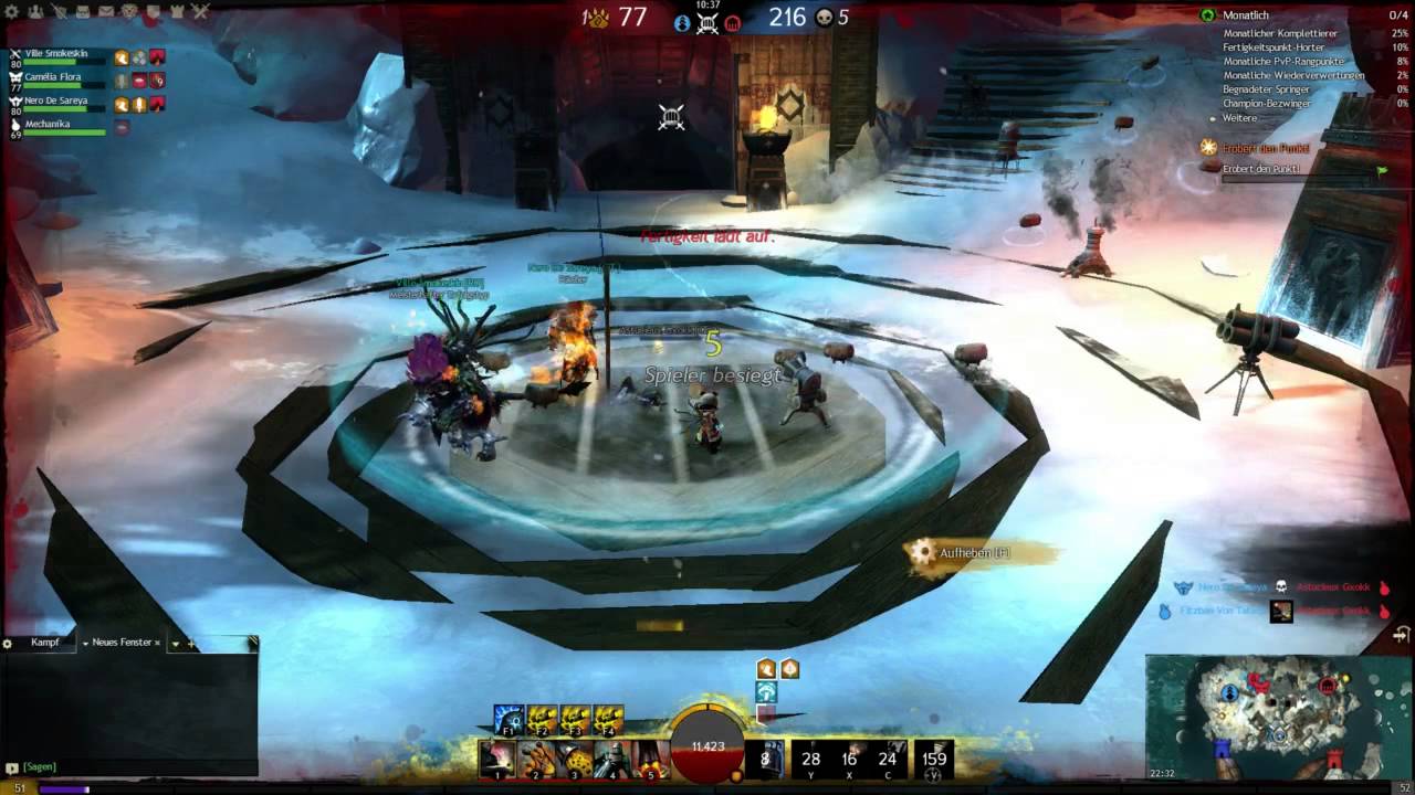 guild wars 2 pvp turret engineer roaming !!!WTF!!! (german) - YouTube