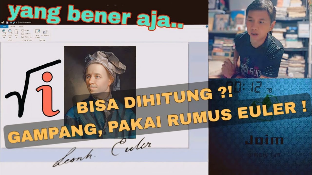 Rumus Euler untuk Hitung Akar i #maths #matematika - YouTube