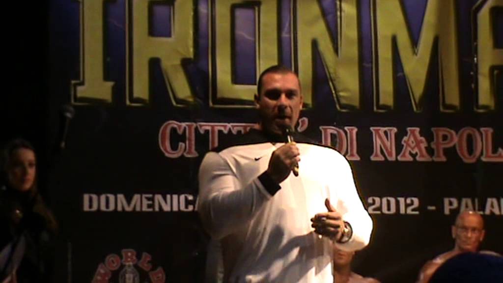 questo era Daniele Seccarecci...the Big... Iron Man 2012... Napoli ...
