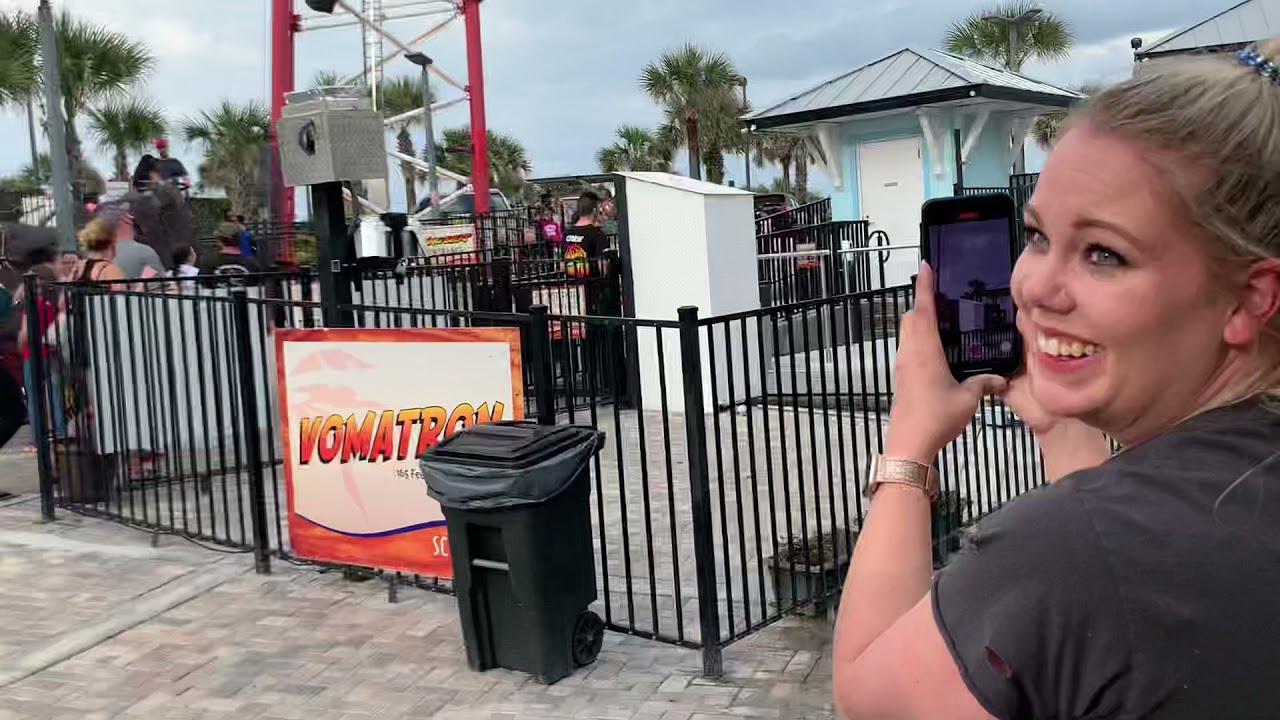 Vomitron in Daytona Beach. - YouTube